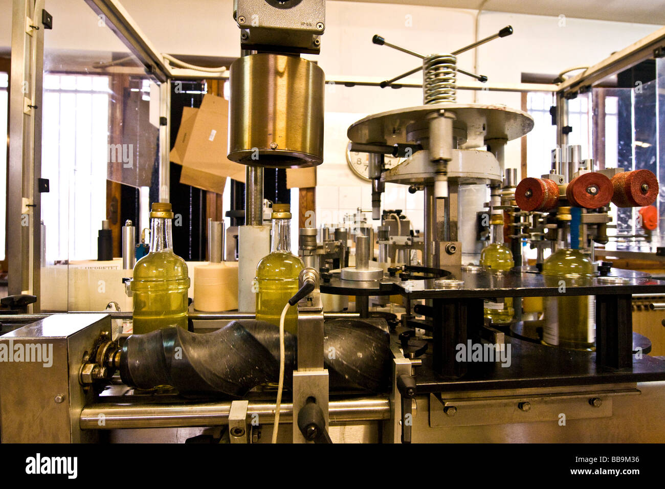 Alpe Distillery Production of Genepy Hone Aosta Italy Stock Photo - Alamy