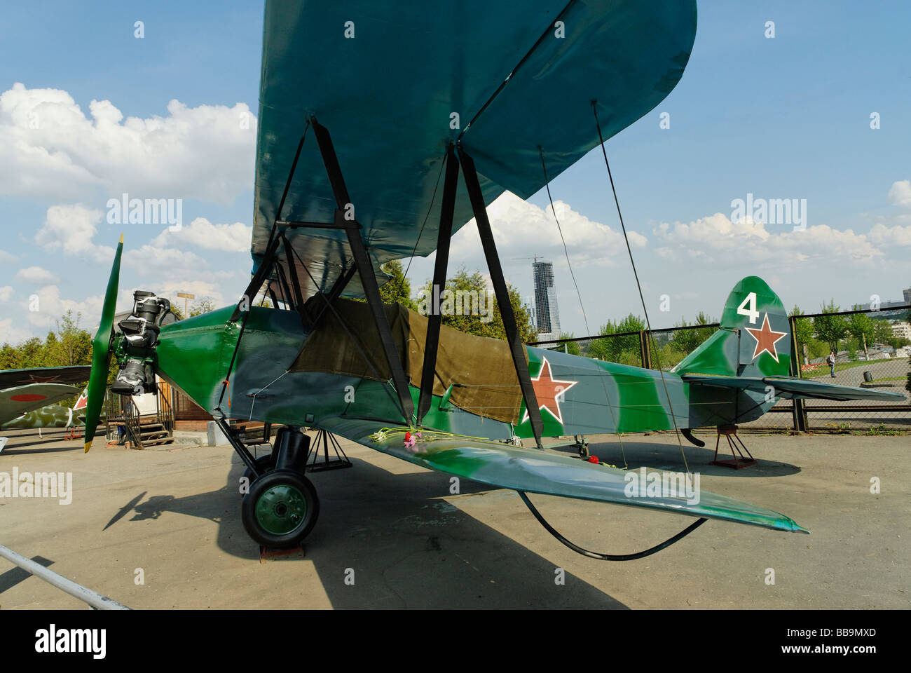 Soviet PO 2 training airplane Stock Photo - Alamy