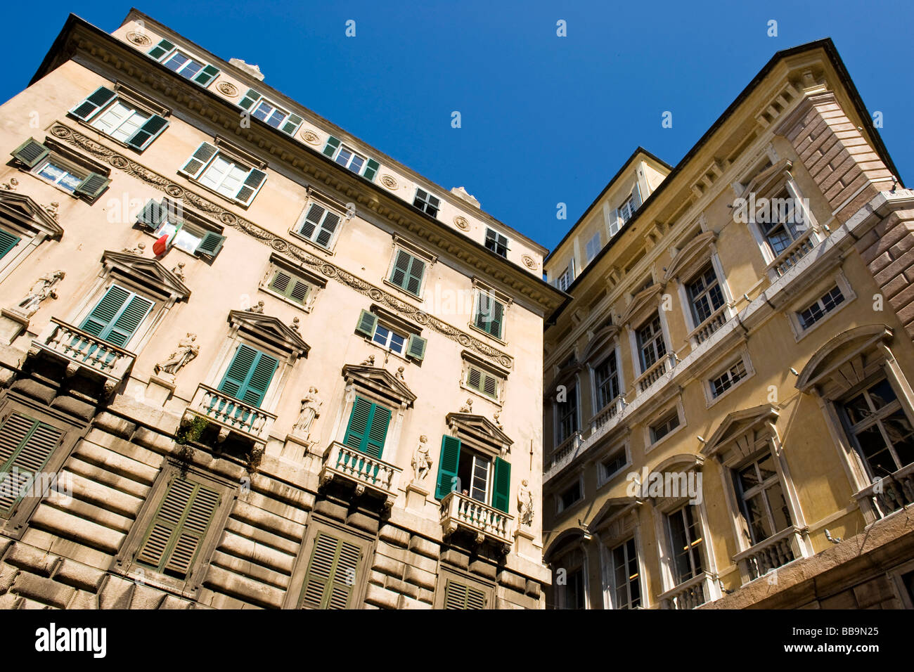 Historic centre Genoa Italy Stock Photo - Alamy