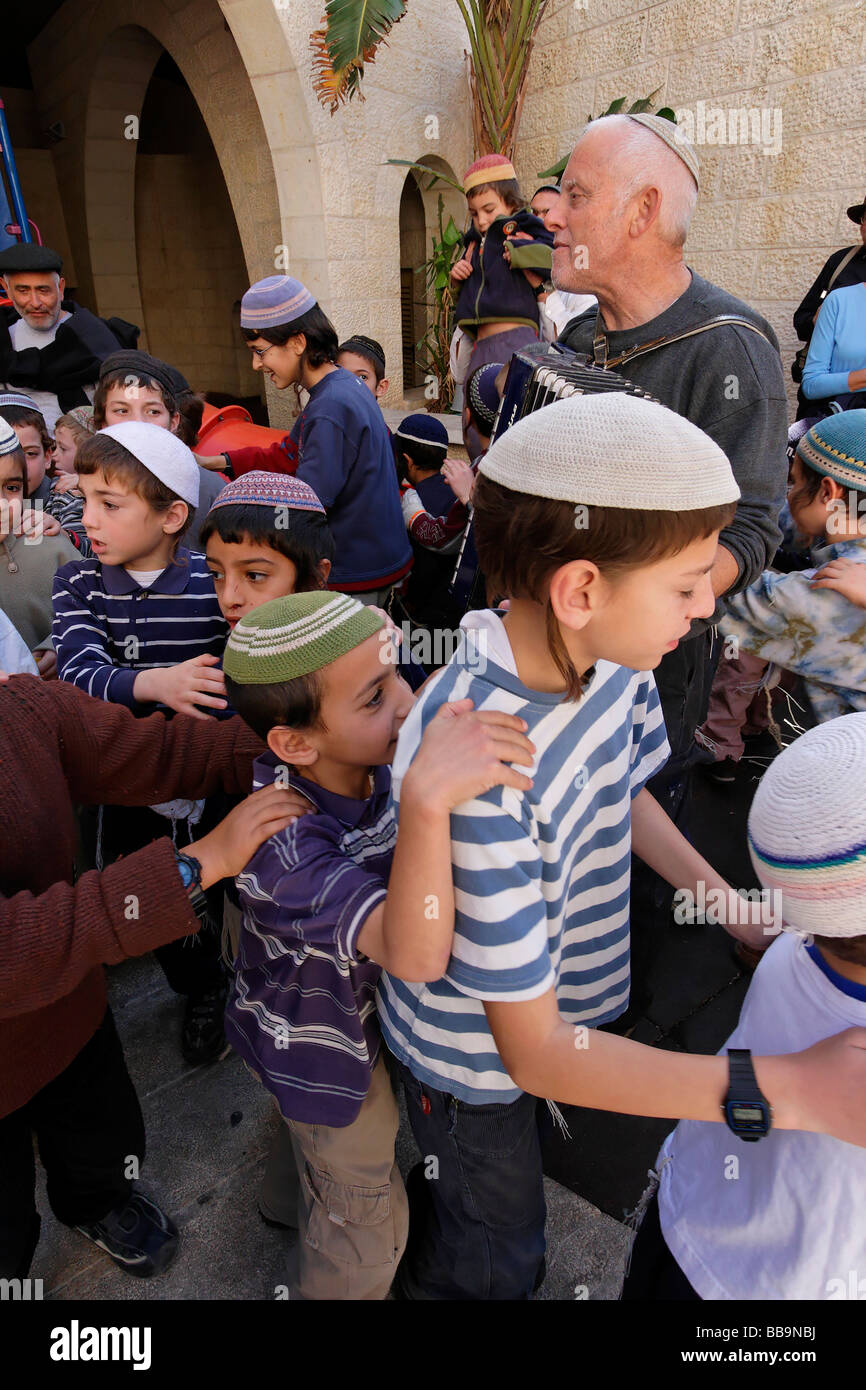 Judea Hebron Mountain Dancing at Beth Hadassah in Hebron Stock Photo ...