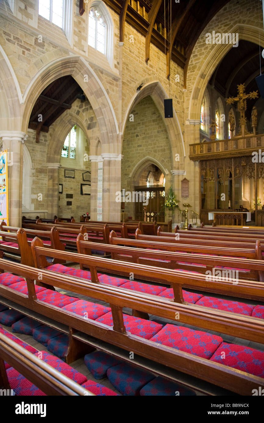 Interior st davids cathedral tasmania hi-res stock photography and ...