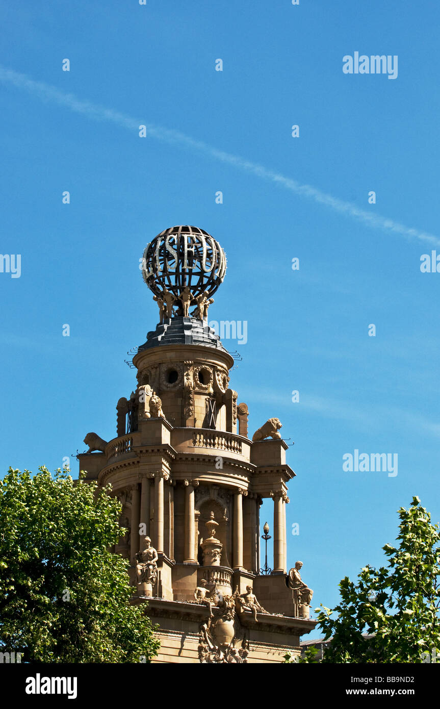 The globe on the roof the London Coliseum. Photo by Gordon Scammell ...