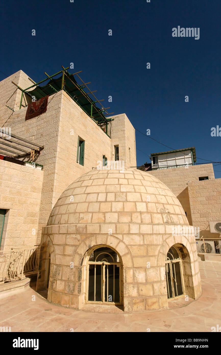 Judea Hebron Mountain The dome of Abraham Avinu Synagogue at the Jewish ...