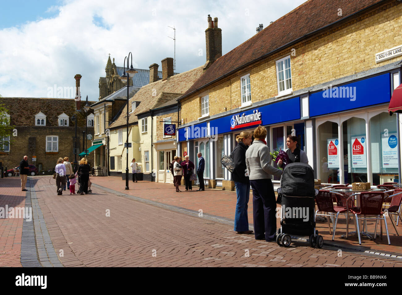 Ely shopping centre Stock Photo - Alamy