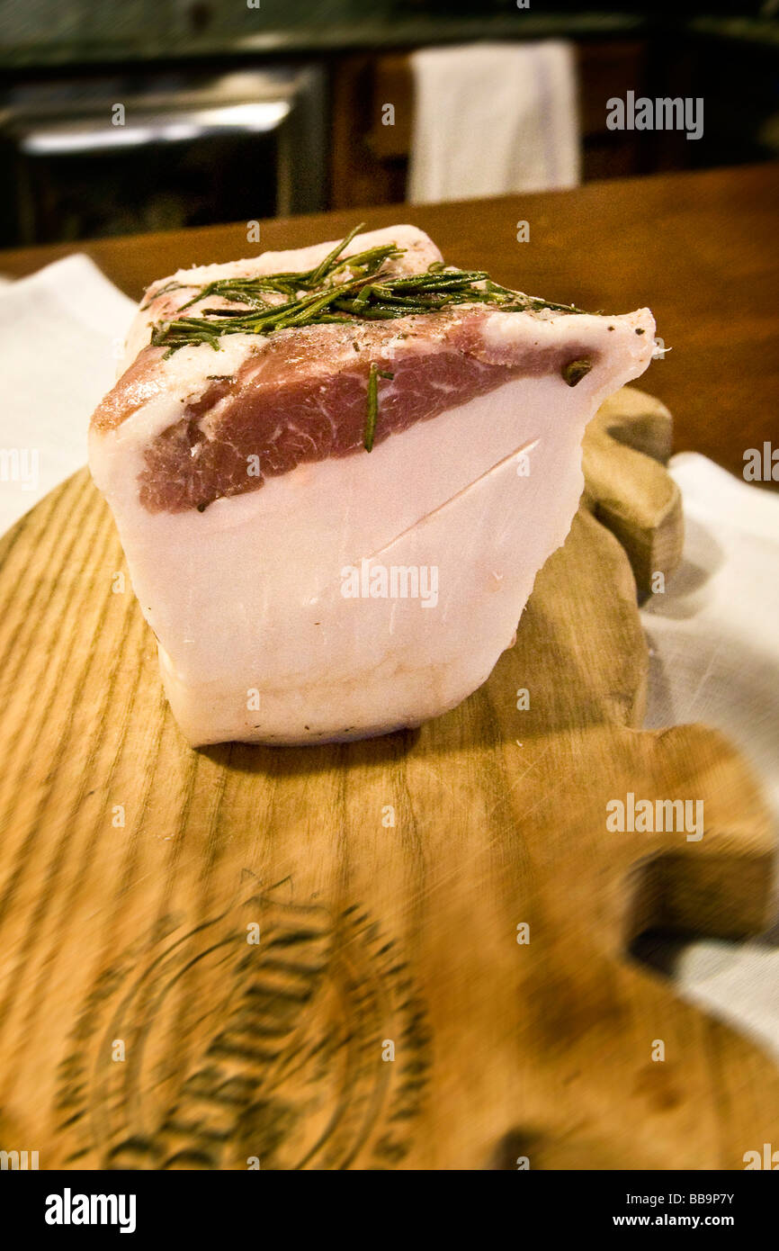 Lard of Arnad Province of Aosta Italy Stock Photo - Alamy