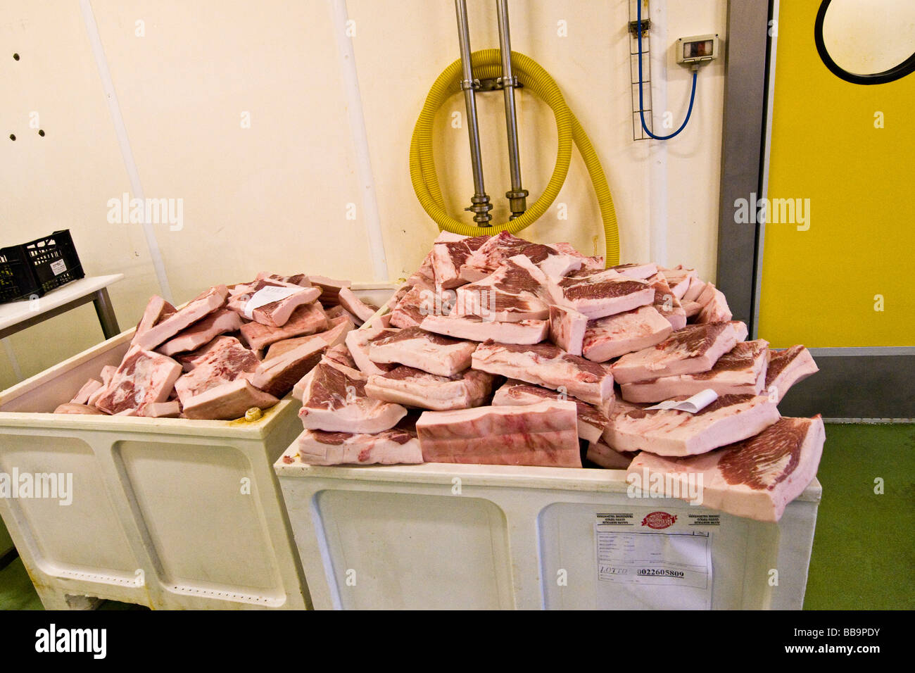 Lard of Arnad Province of Aosta Italy Stock Photo - Alamy