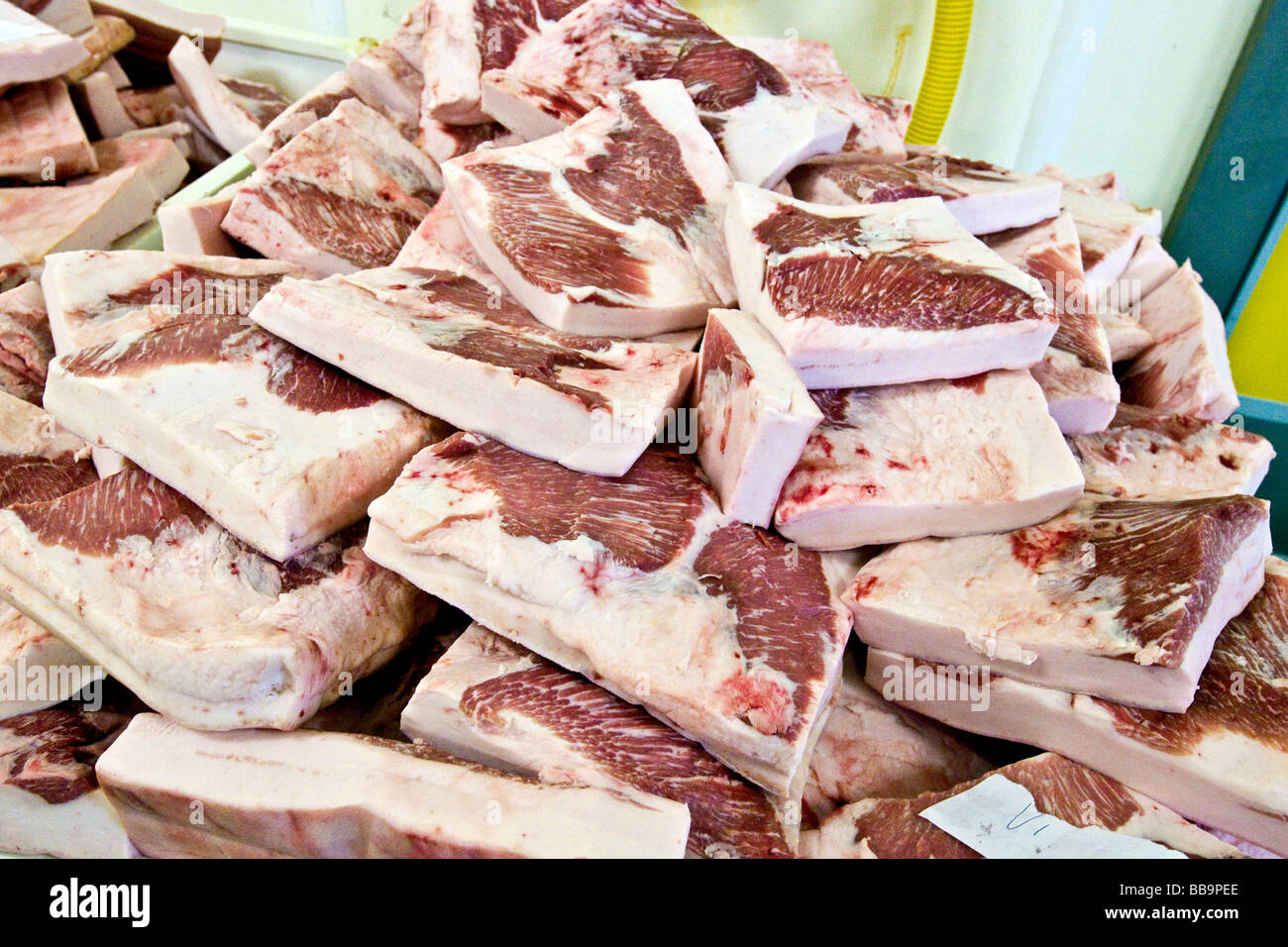 Lard of Arnad Province of Aosta Italy Stock Photo - Alamy