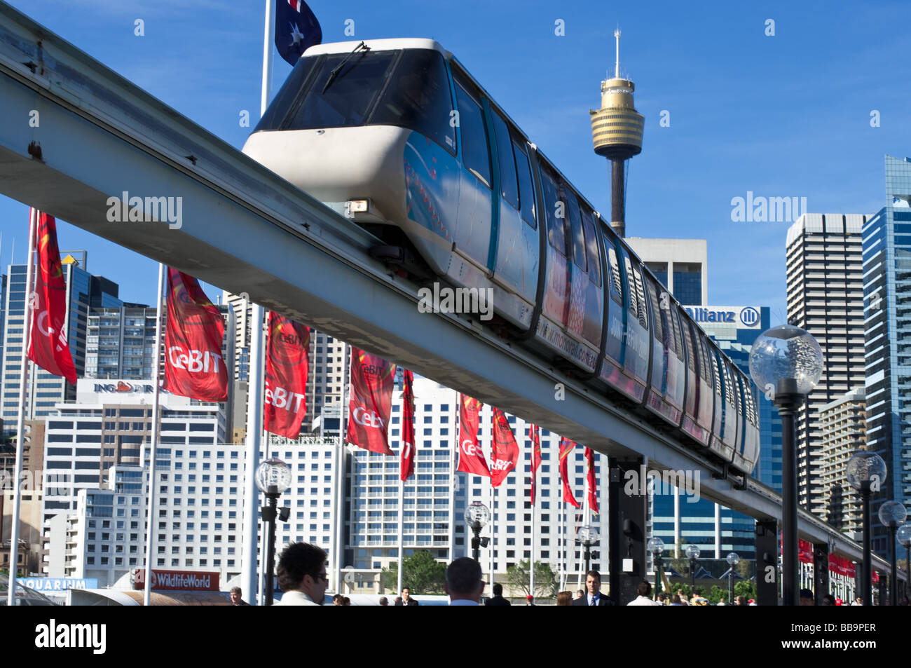 Sydney monorail hi-res stock photography and images - Alamy