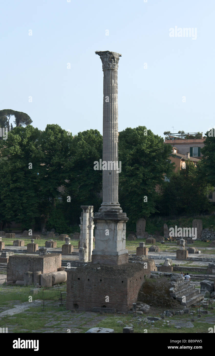Column of Phocas in the Roman Forum Stock Photo - Alamy