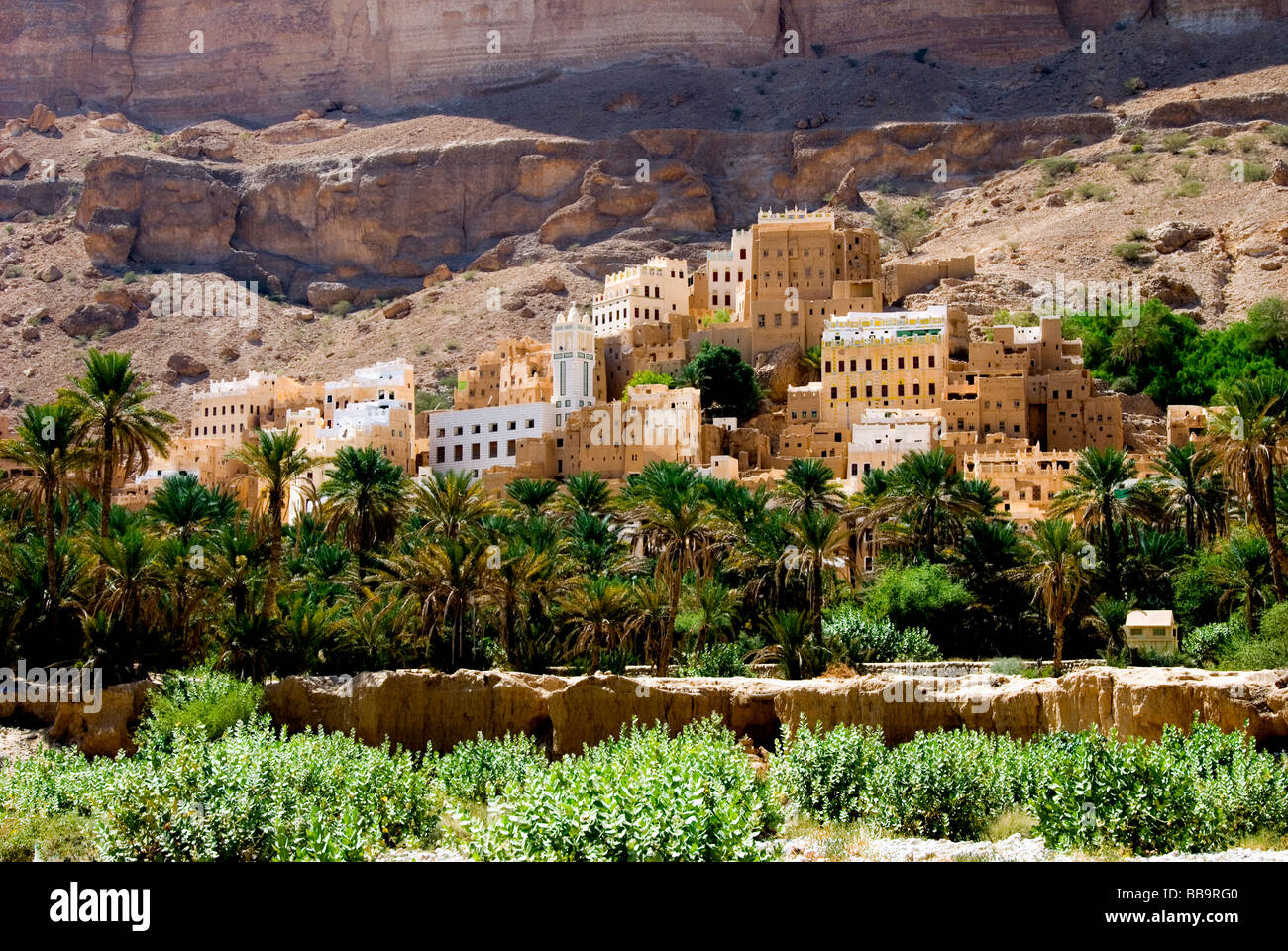 Wadi Doan Hadramawt Yemen Stock Photo - Alamy