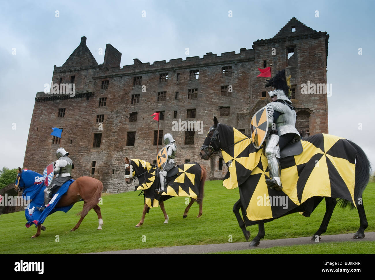 Homecoming Scotland Medieval Event at Linlithgow Palace, Scotland Stock ...