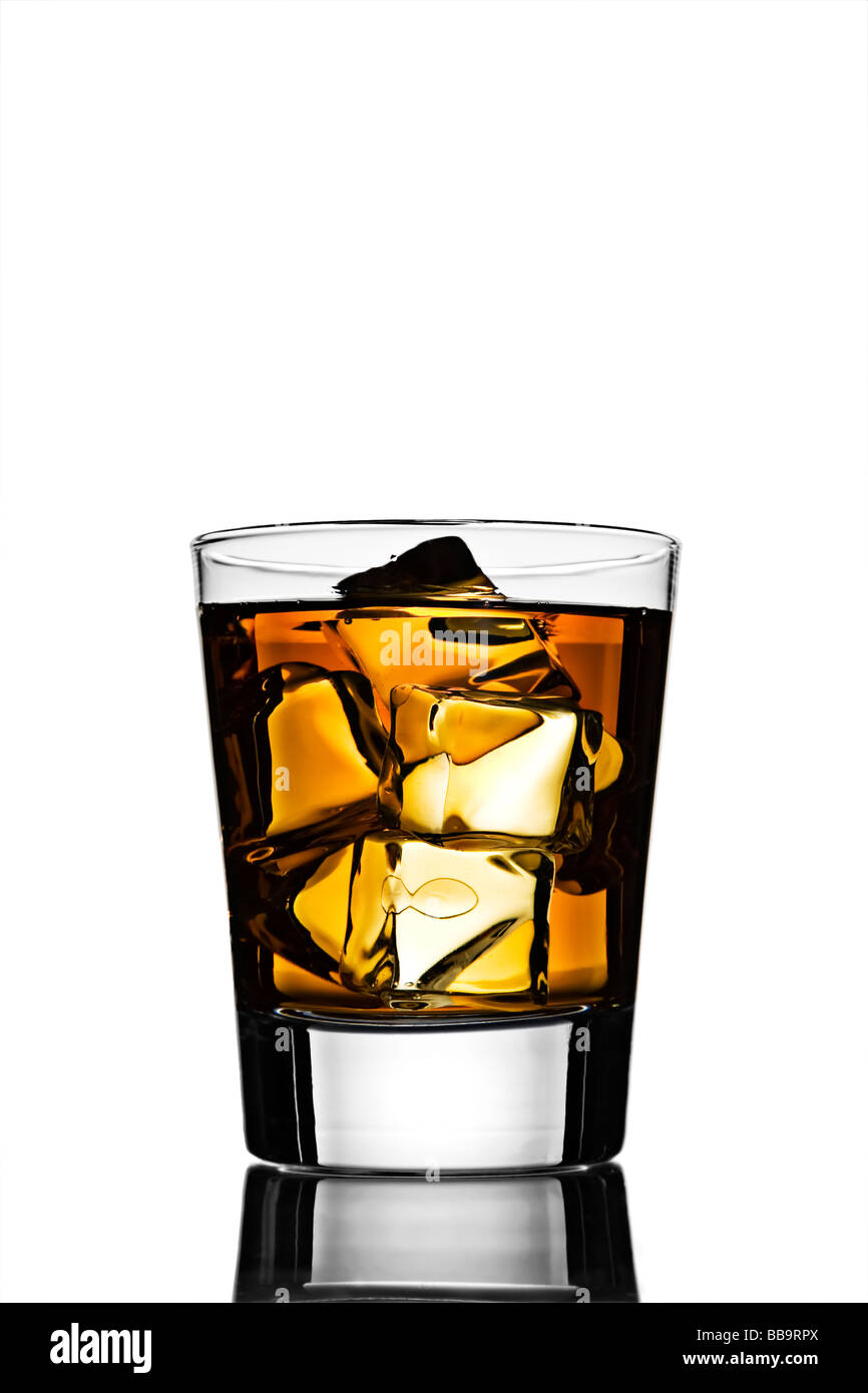 Beverage with ice Stock Photo - Alamy