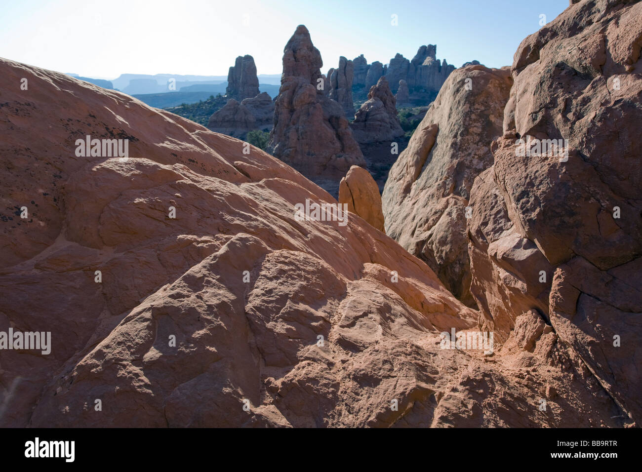 The Windows section of Arches National Park Utah Stock Photo - Alamy