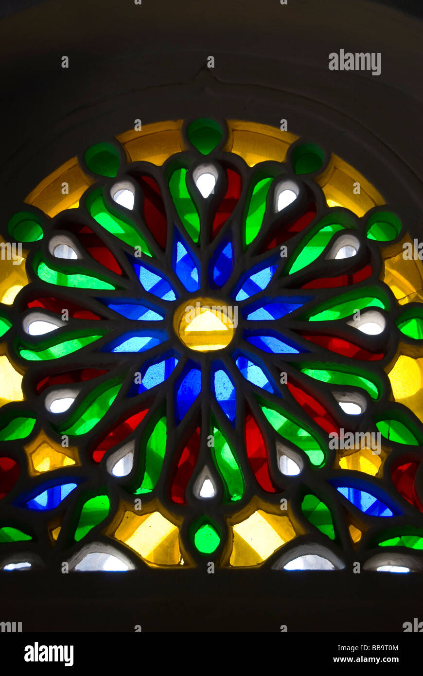 alabaster window, Yemen Stock Photo - Alamy