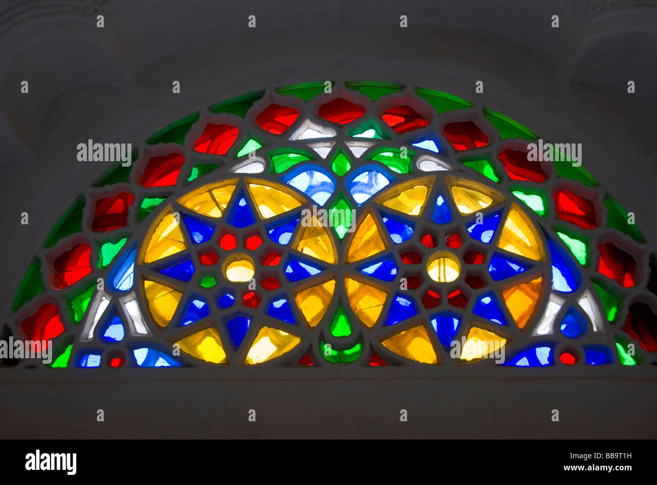 alabaster window, Yemen Stock Photo - Alamy