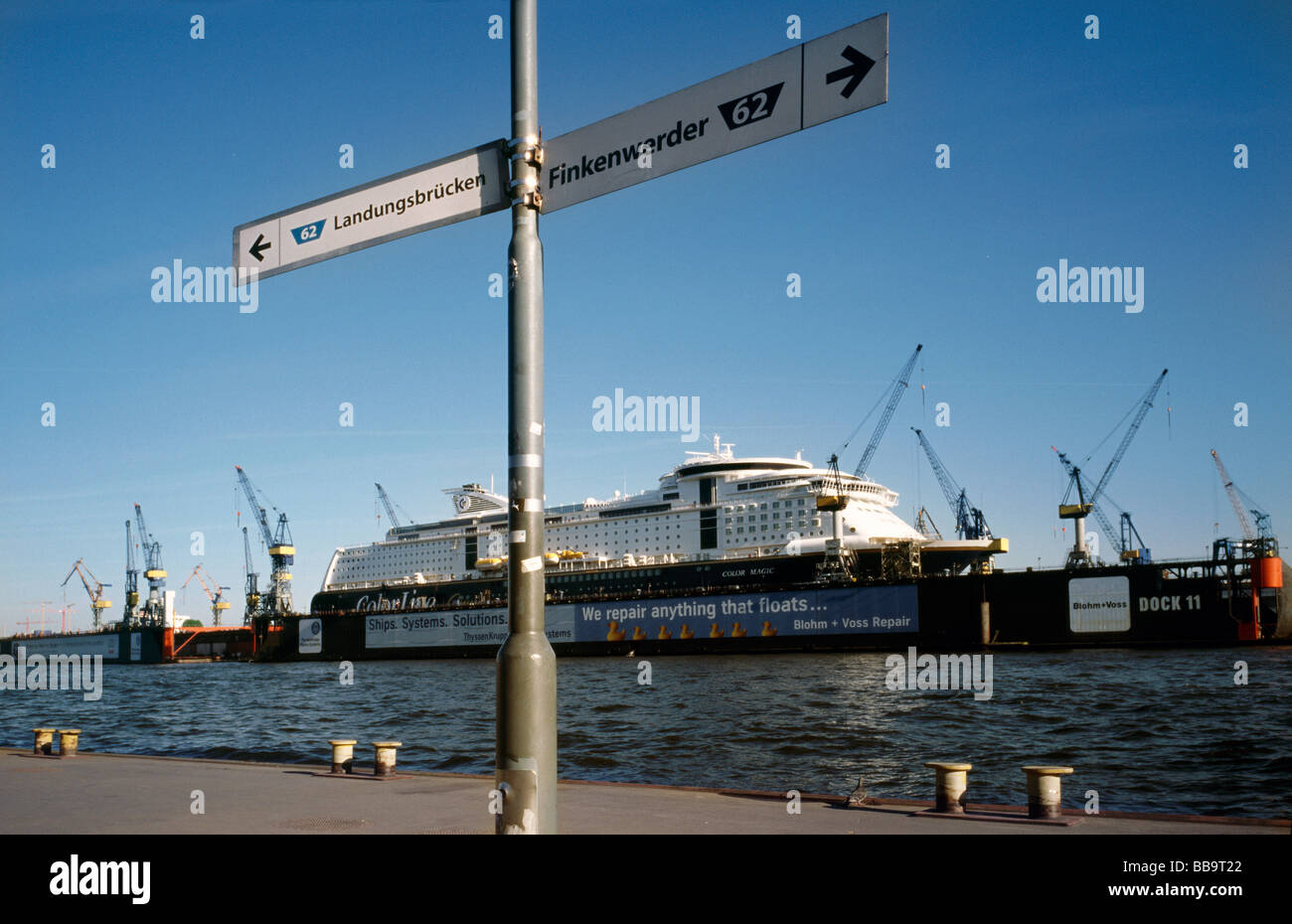 April 20, 2009 - The world s largest cruiseferry the MS Color Magic is ...