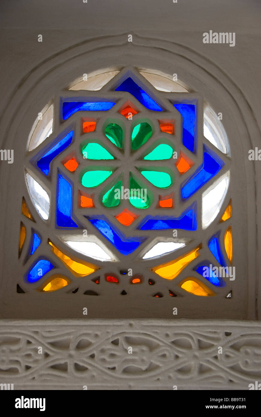 alabaster window, Yemen Stock Photo - Alamy