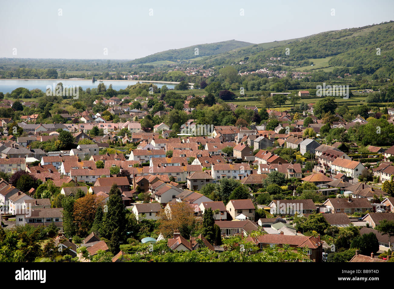 High views of Cheddar, Somerset Stock Photo - Alamy