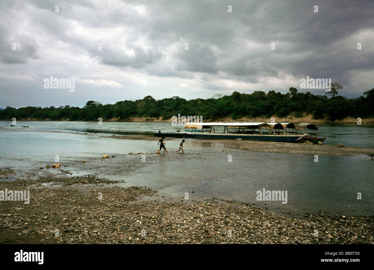Feb 27, 2002 - View of the Rio Usumacinta at the Mayan city of ...