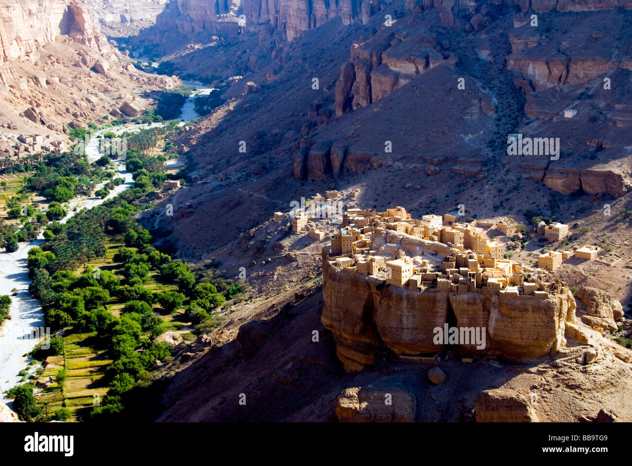 Wadi Doan Hadramawt Yemen Stock Photo - Alamy
