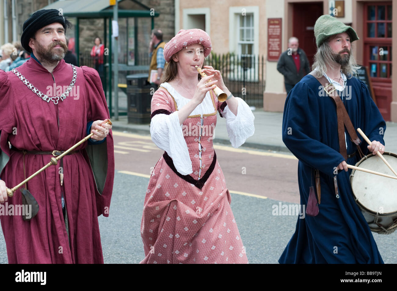Parade in Linlithgow Stock Photo - Alamy