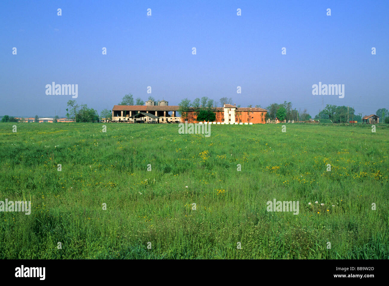Parco Lombardo della Valle del Ticino countryside near Besate Province ...