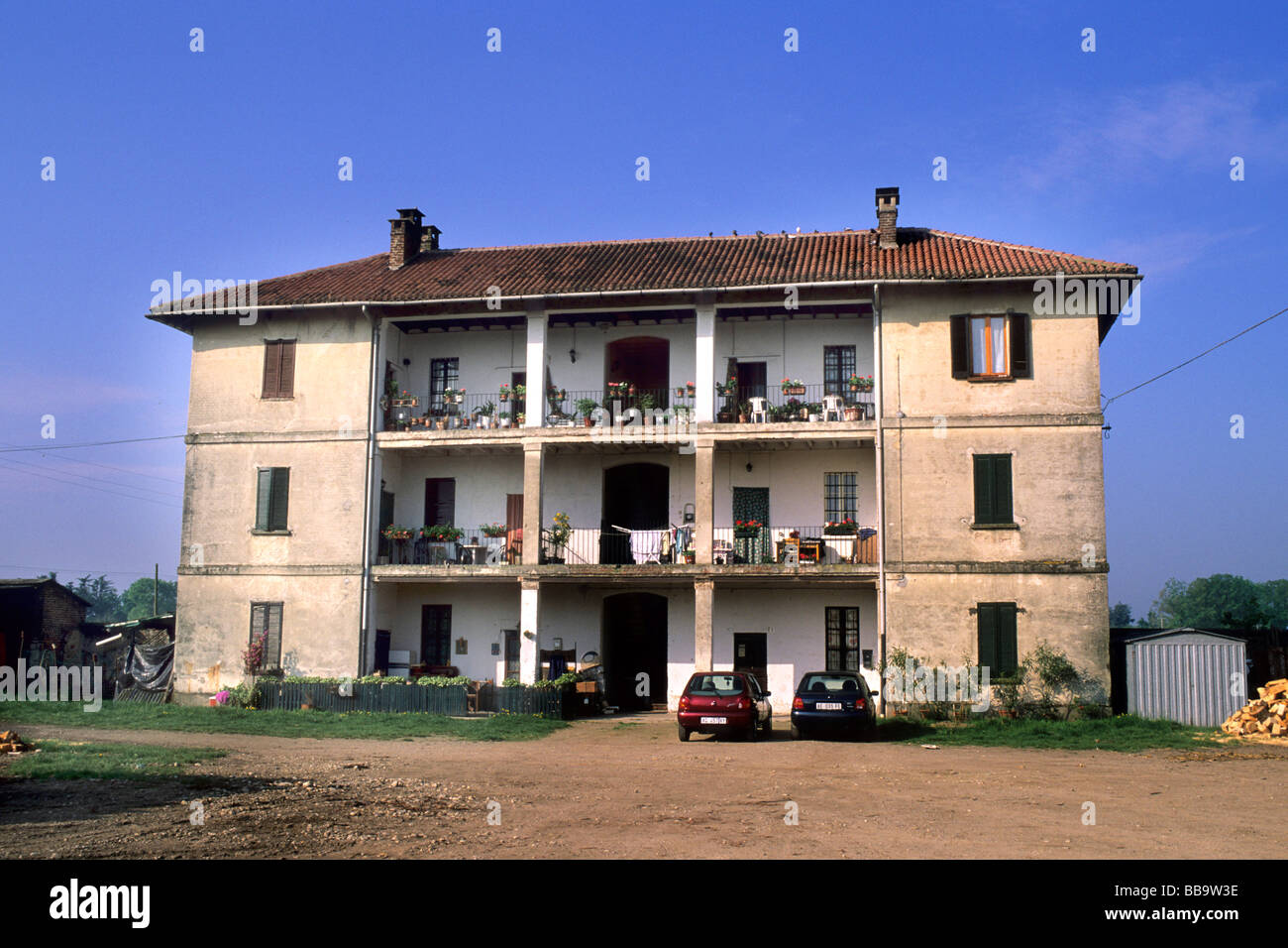 Parco Lombardo della Valle del Ticino farmhouse to Besate Province of ...