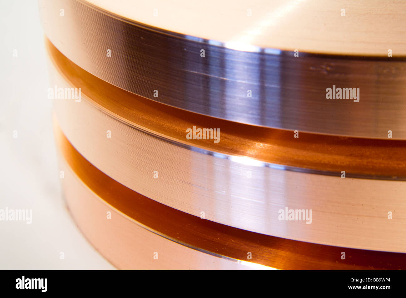 copper metal object closeup shine Stock Photo - Alamy