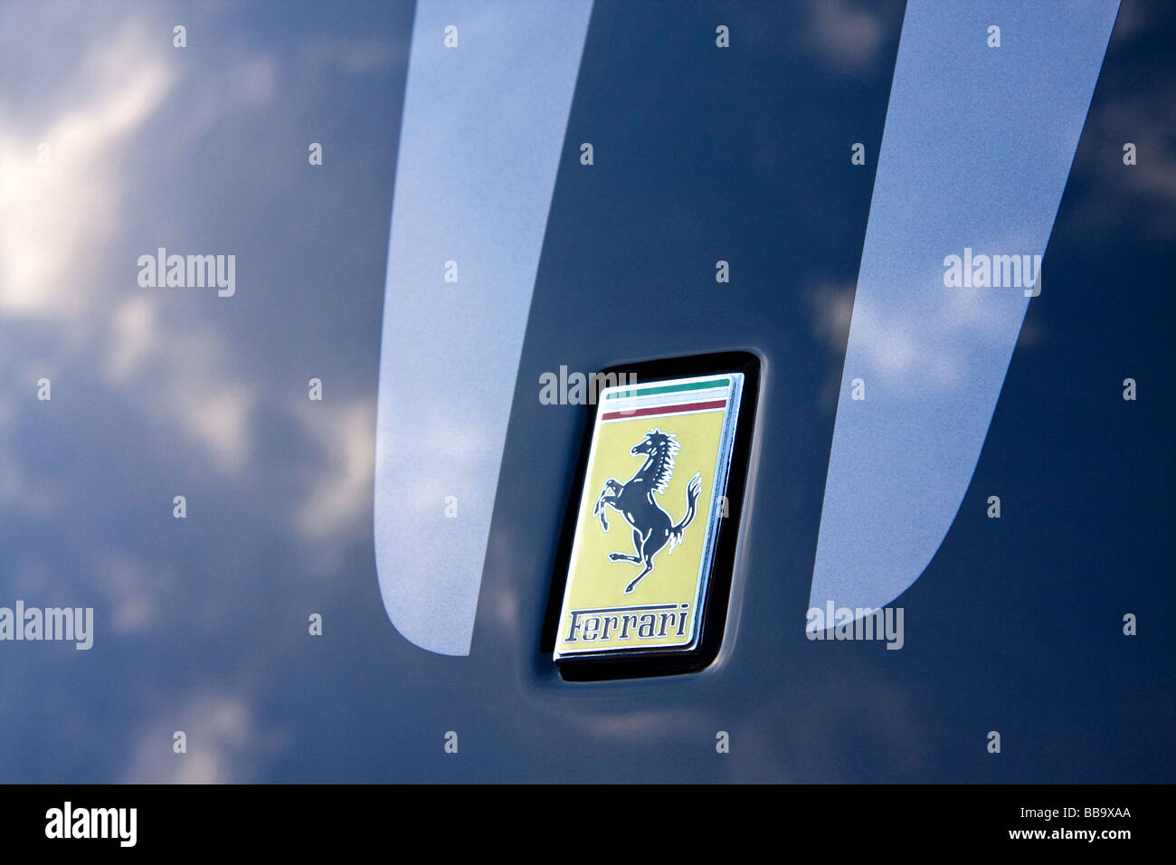 Ferrari horse insignia hi-res stock photography and images - Alamy