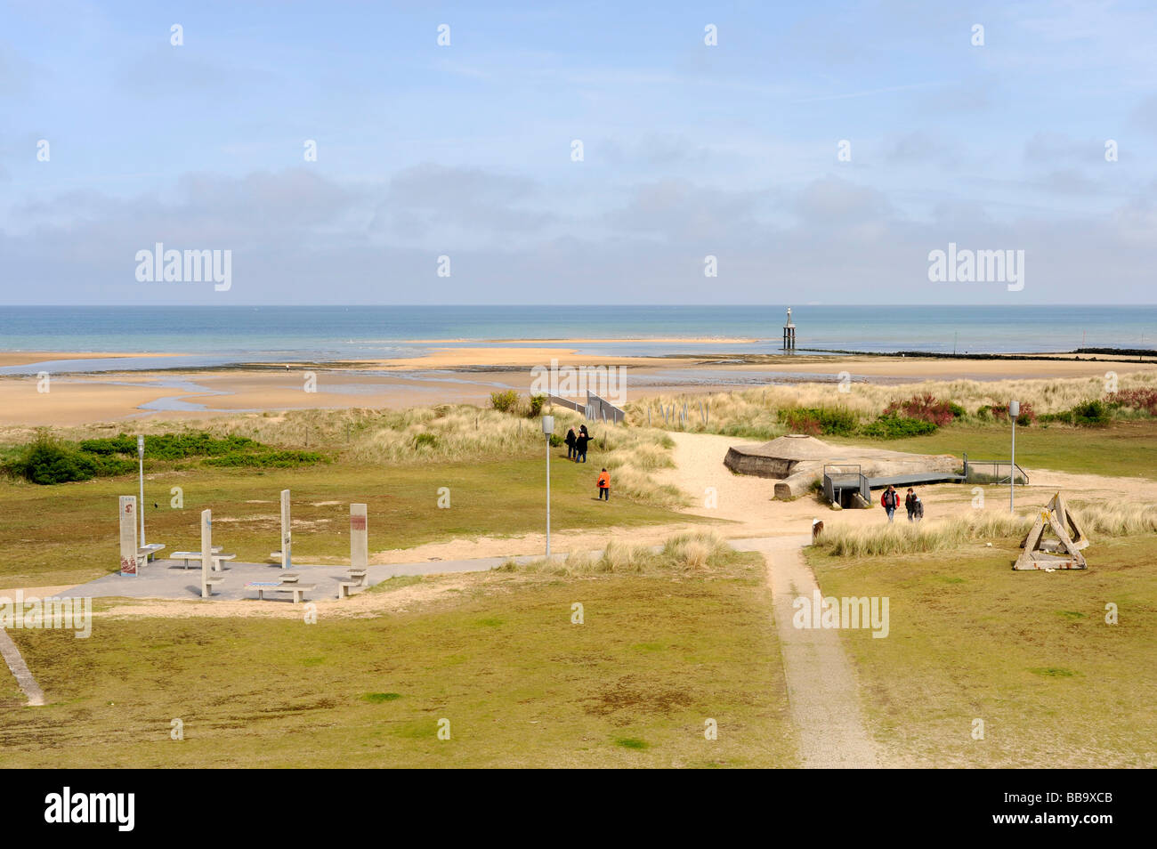 D Day Juno Beach Courseulles sur Mer Landing beach Normandy France WWII ...