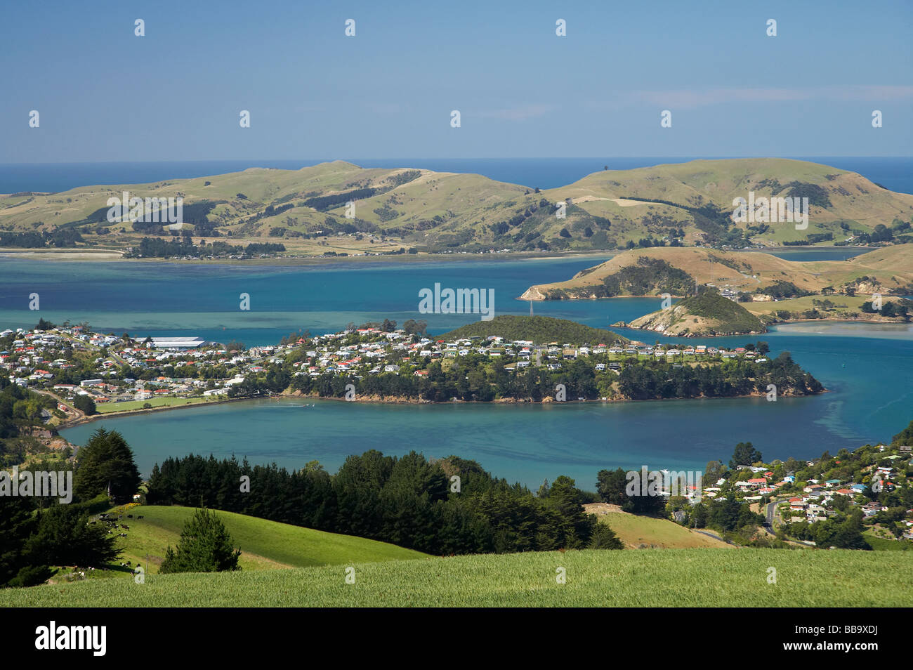 Port Chalmers Otago Harbour and Otago Peninsula Dunedin Otago South ...