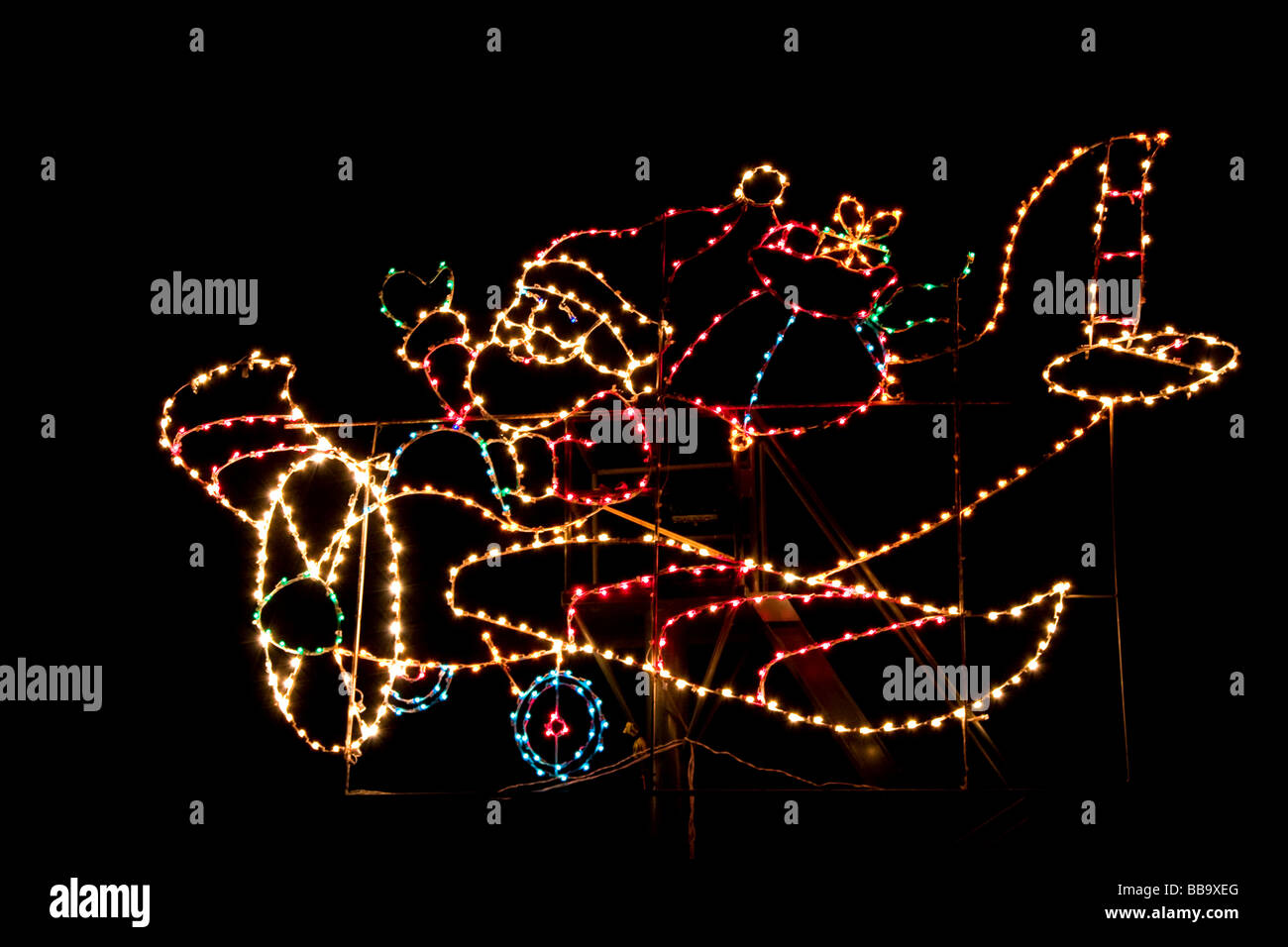Santa aircraft hi-res stock photography and images - Alamy