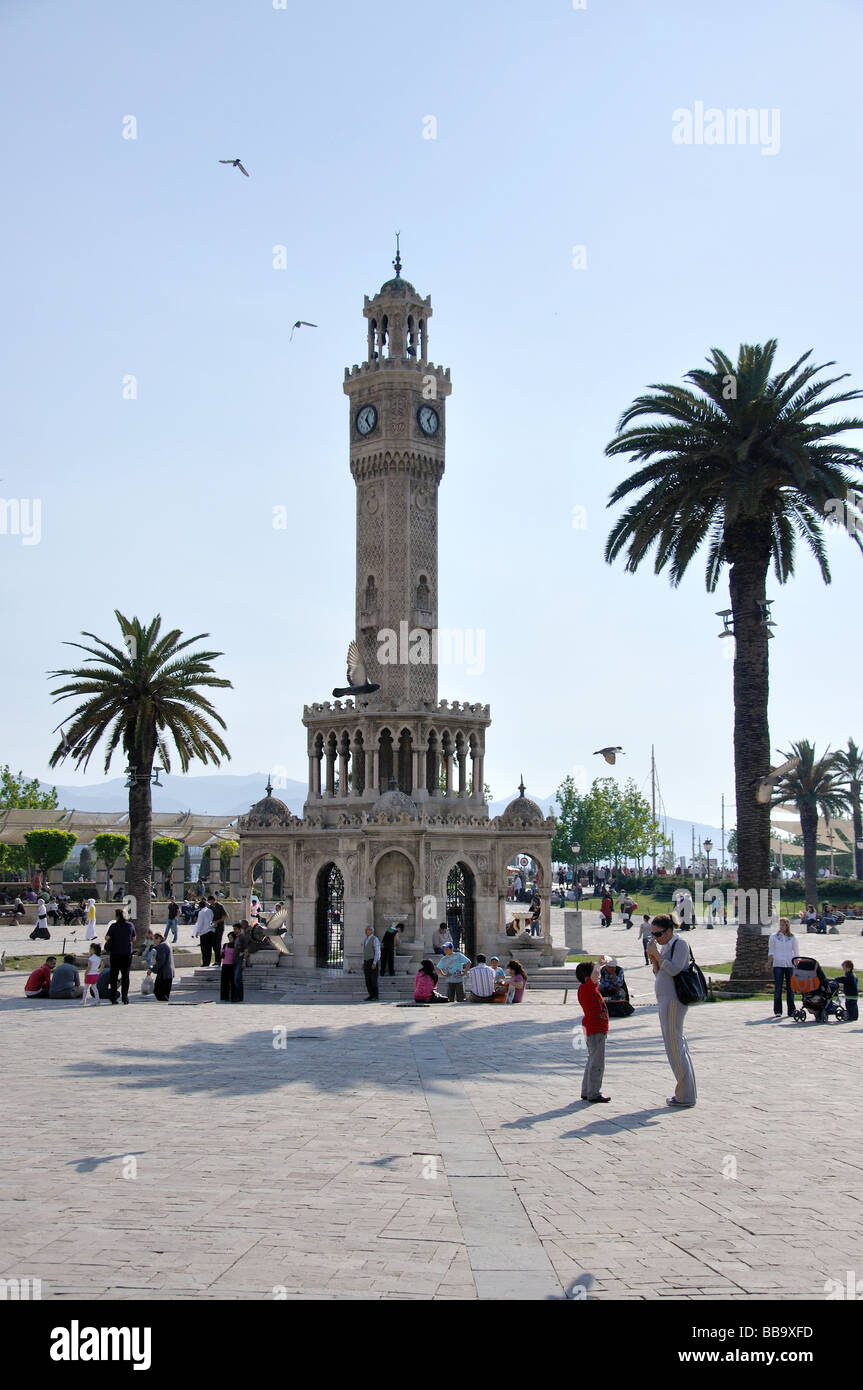Izmir Clock Tower, Konak Square, Konak District, Izmir, Izmir Province ...