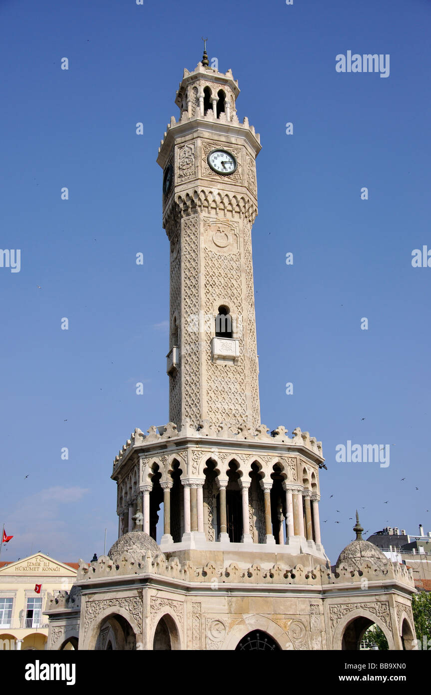 Izmir Clock Tower, Konak Square, Konak District, Izmir, Izmir Province ...