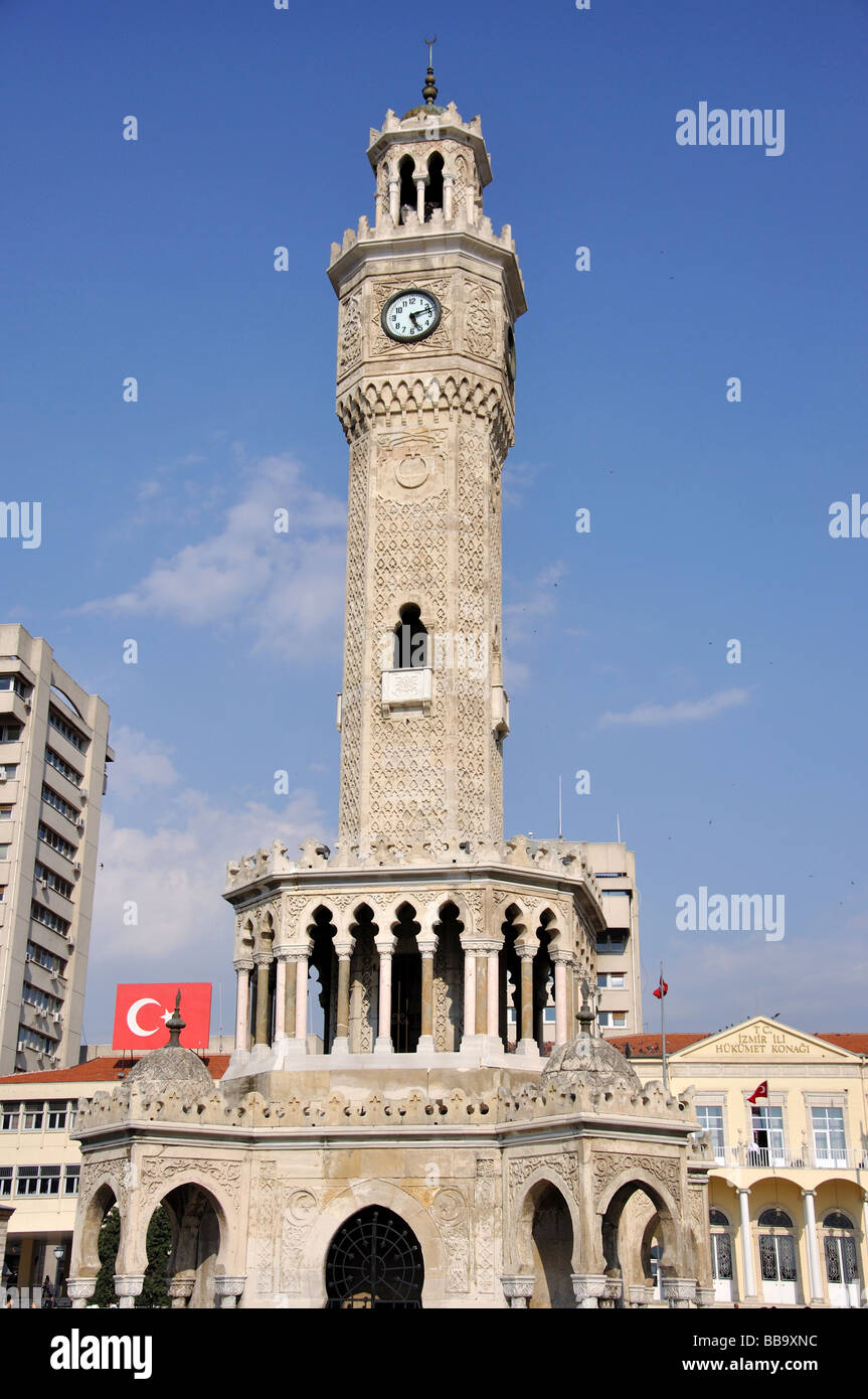 Izmir Clock Tower, Konak Square, Konak District, Izmir, Izmir Province ...