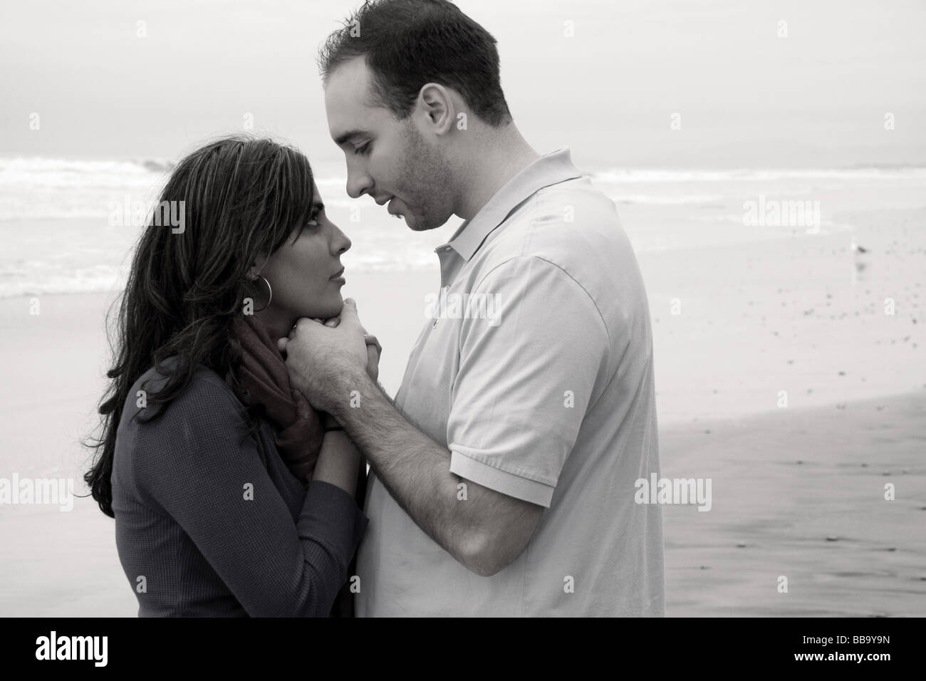 A couple gazing into each other s eyes Stock Photo - Alamy