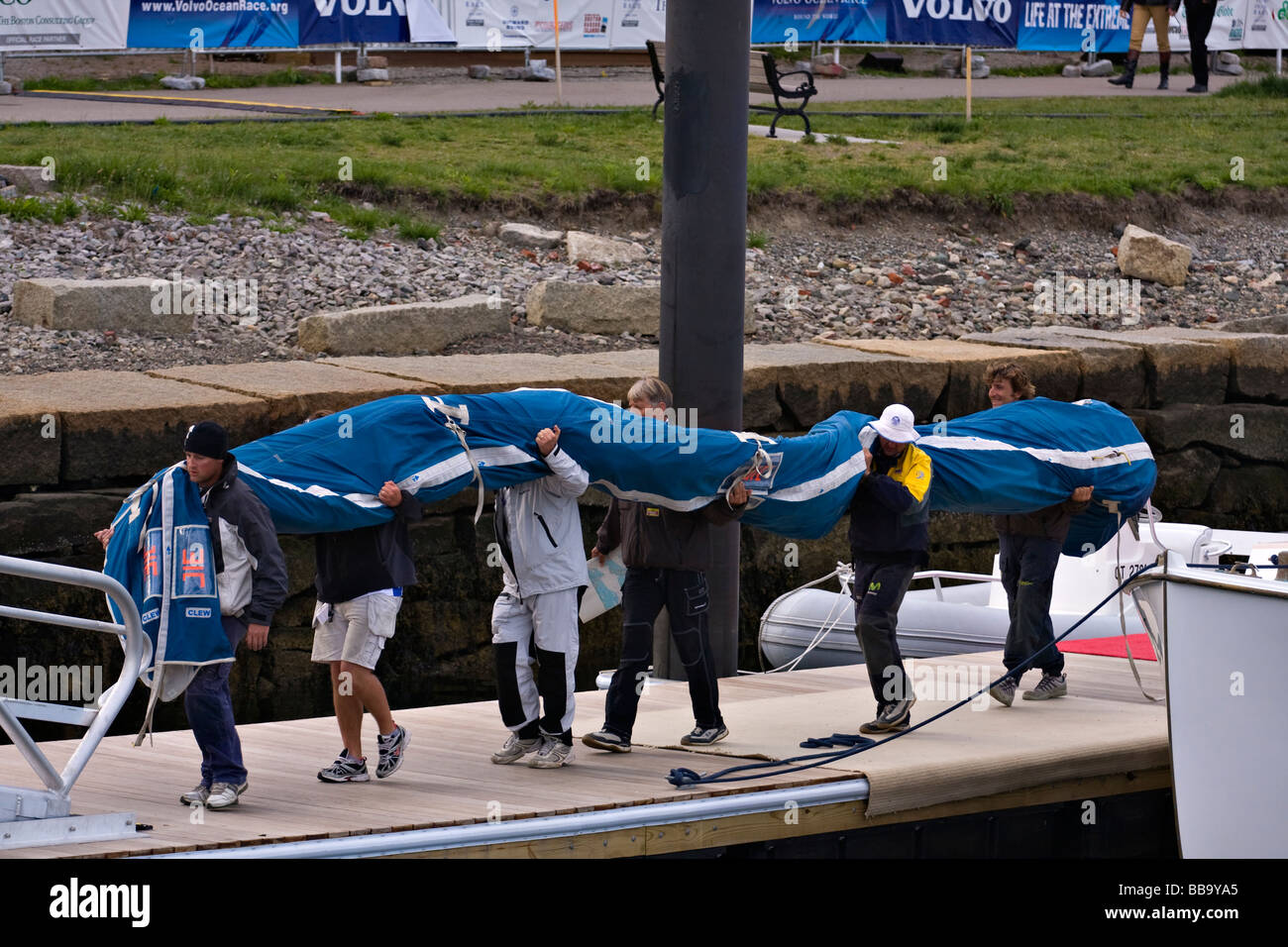 Crew members volvo ocean race hi-res stock photography and images - Alamy