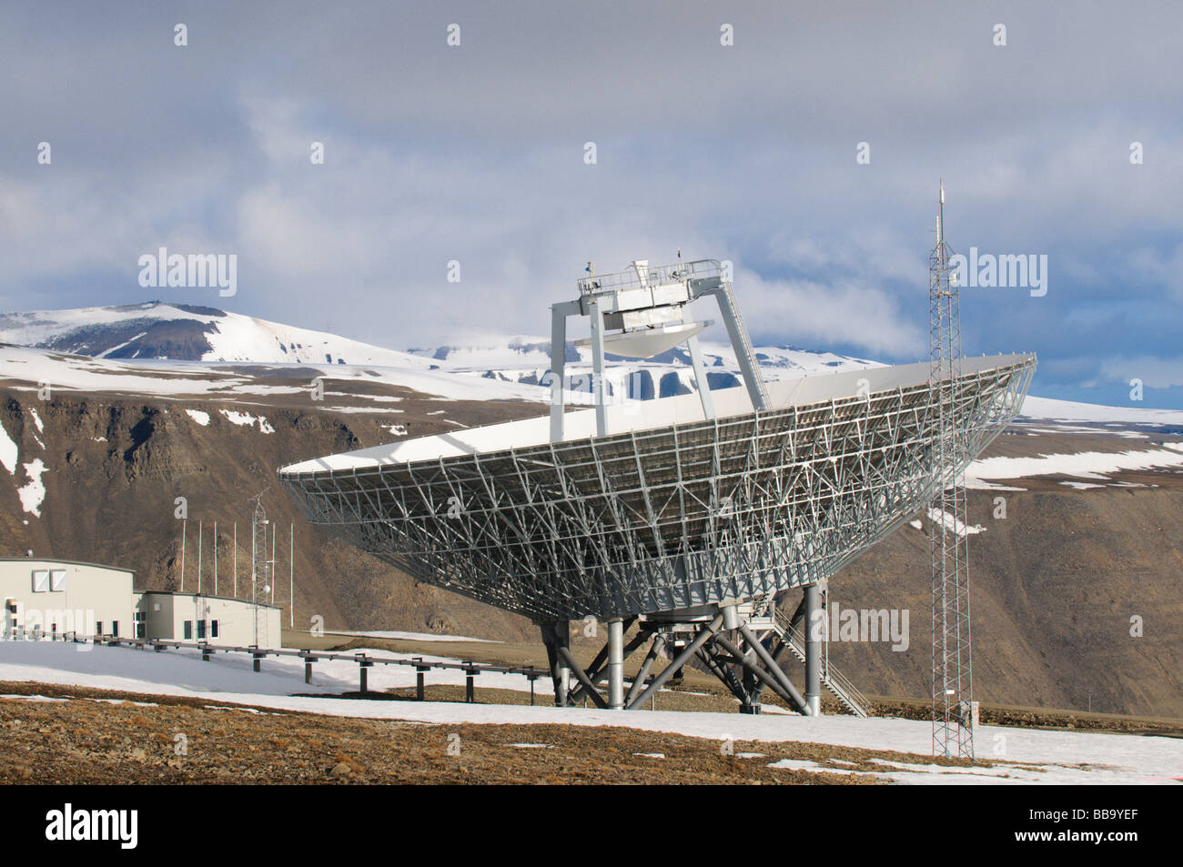 Svalbard antenna hi-res stock photography and images - Alamy