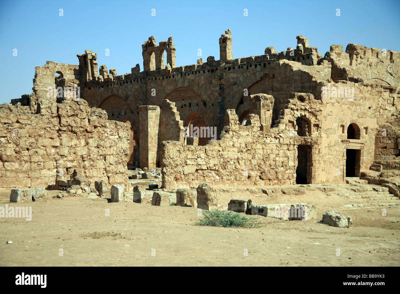 The ancient ruins of Rasafa Syria Stock Photo - Alamy