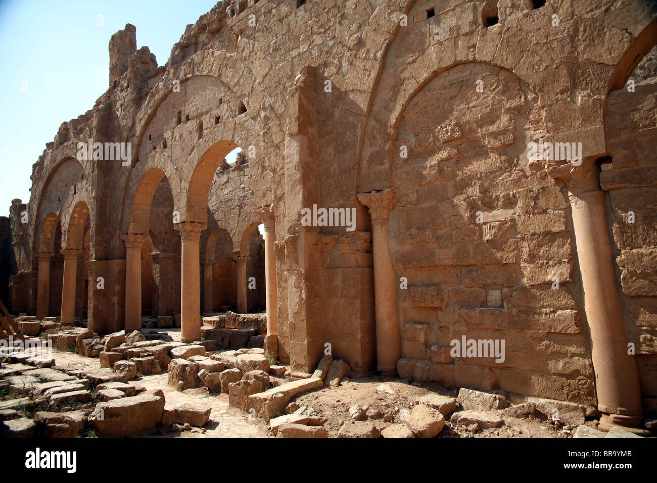 The ancient ruins of Rasafa Syria Stock Photo - Alamy