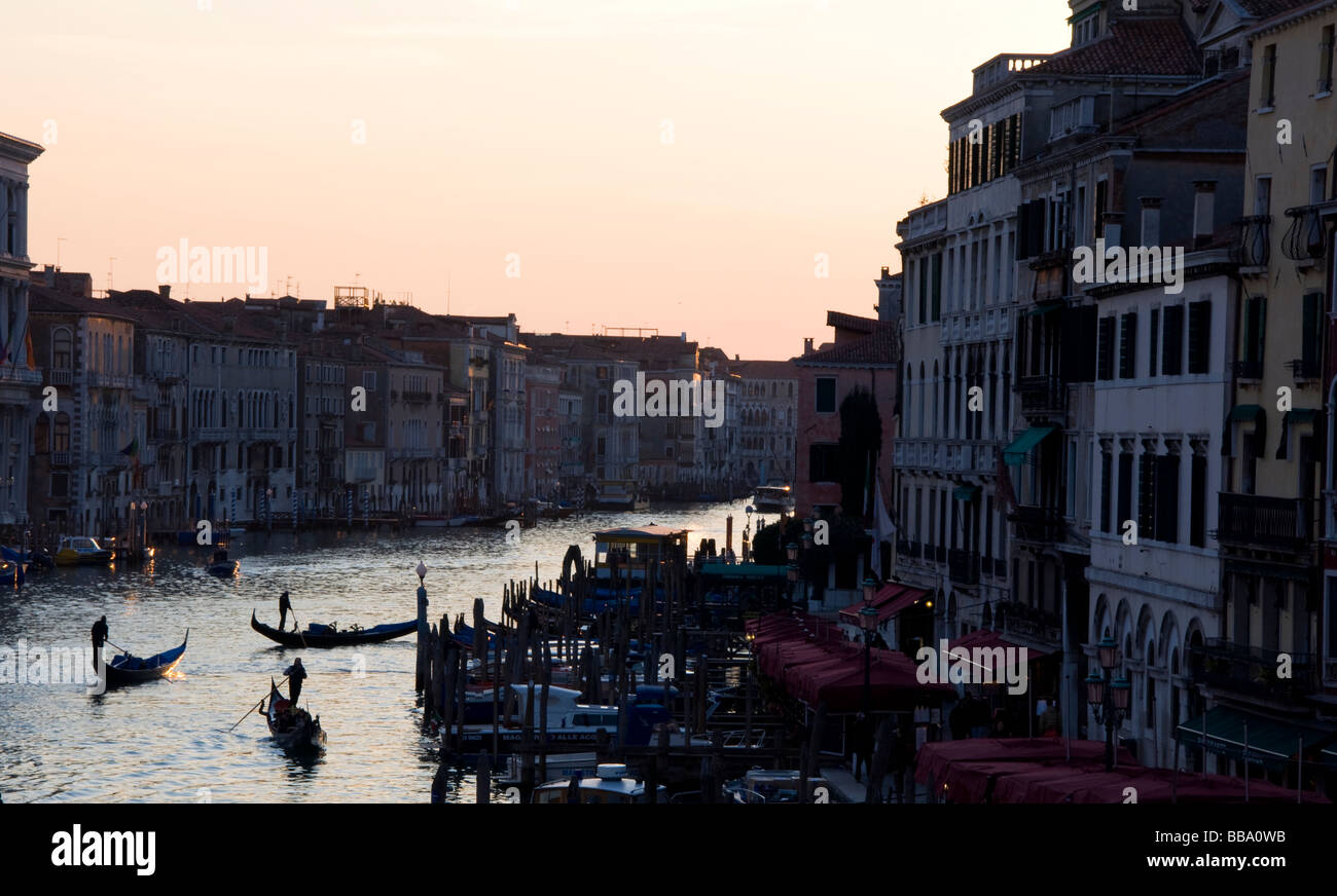 Venice, View from the rialto bridge Stock Photo - Alamy