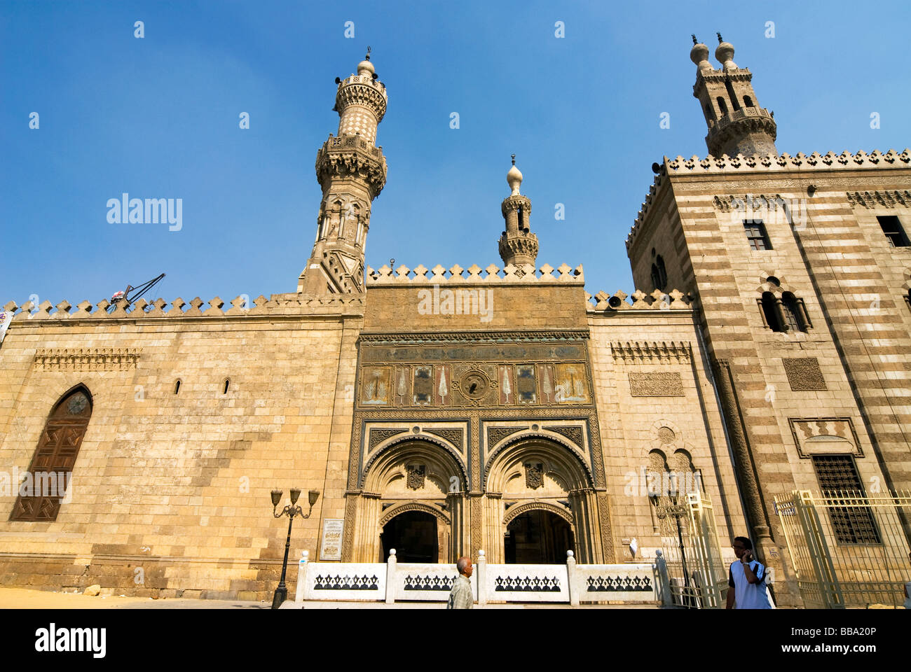 Al Azhar Mosque Cairo Egypt North Africa Africa Stock Photo - Alamy