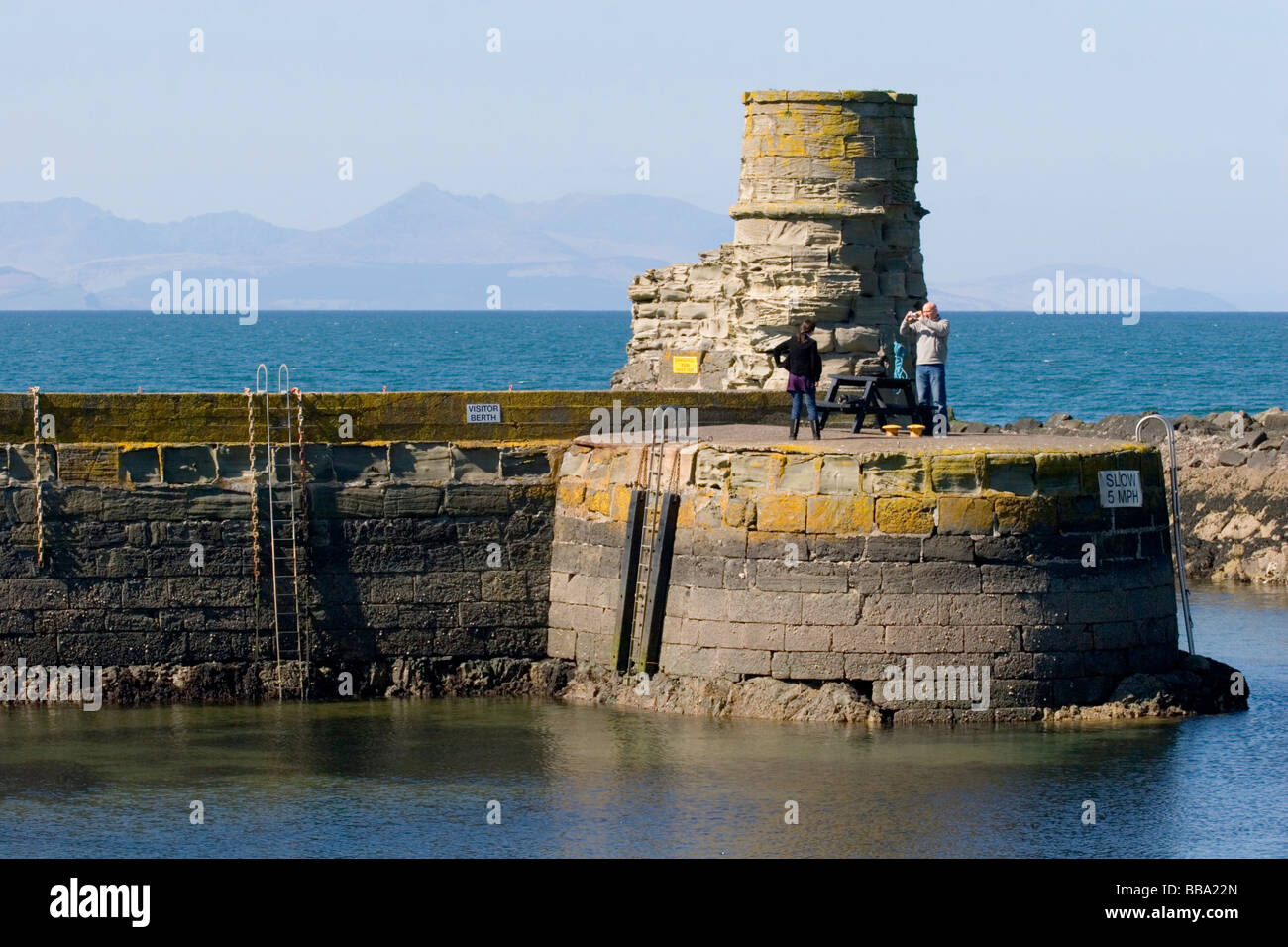 Dunure harbour hi-res stock photography and images - Alamy