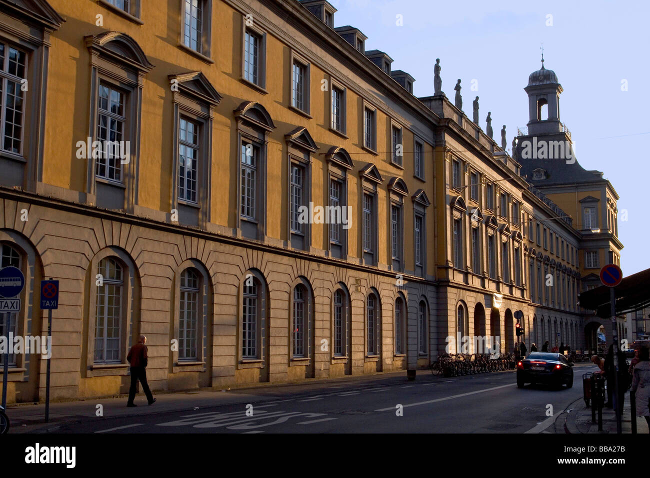 Partial view of the main building of the Rhenish Friedrich Wilhelm ...