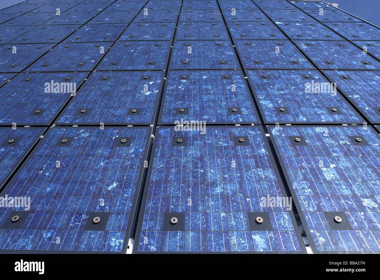 Photovoltaic panel, solar cells, detail Stock Photo - Alamy