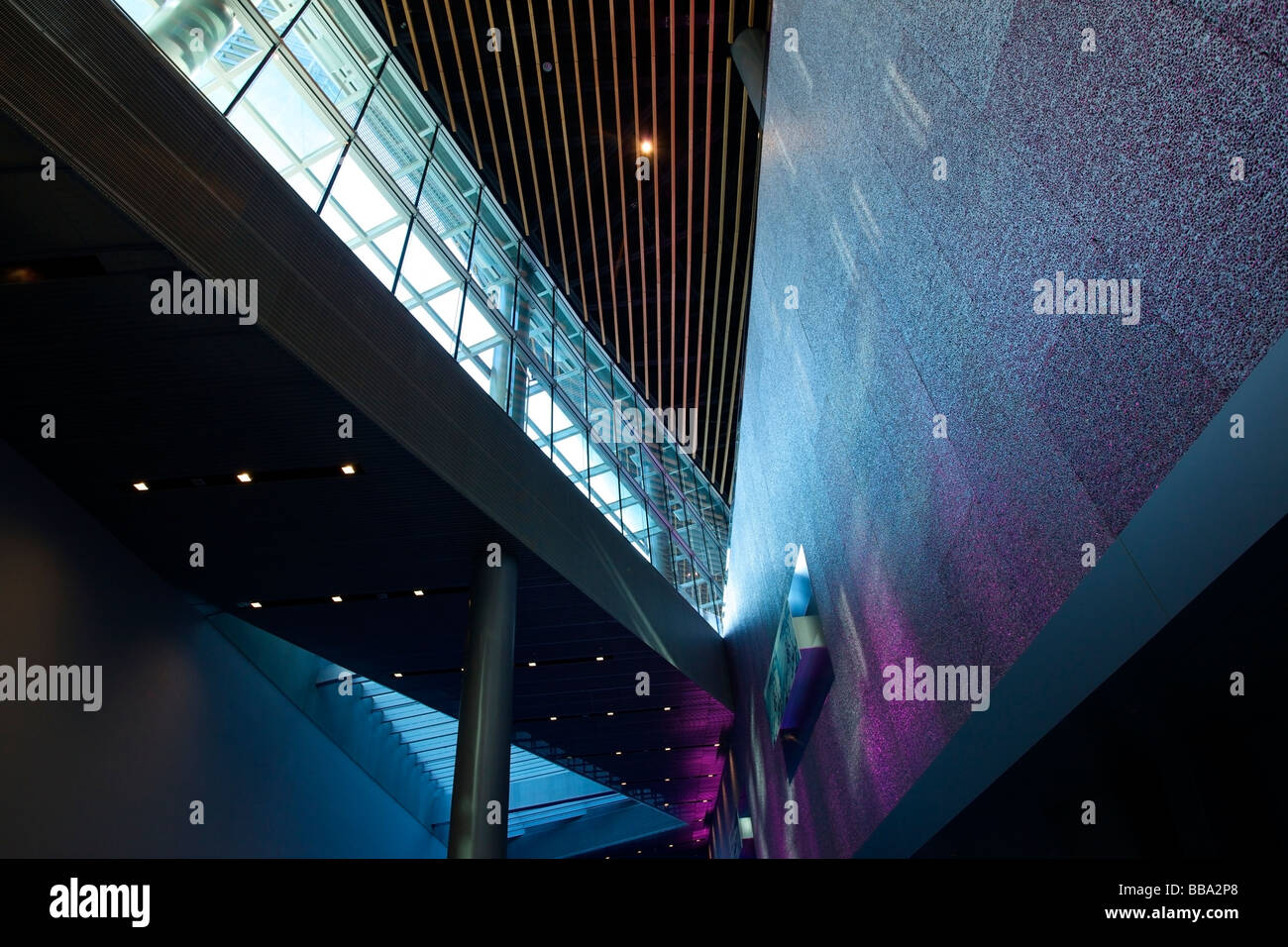 The new The Vancouver Convention Centre at night, downtown Vancouver ...