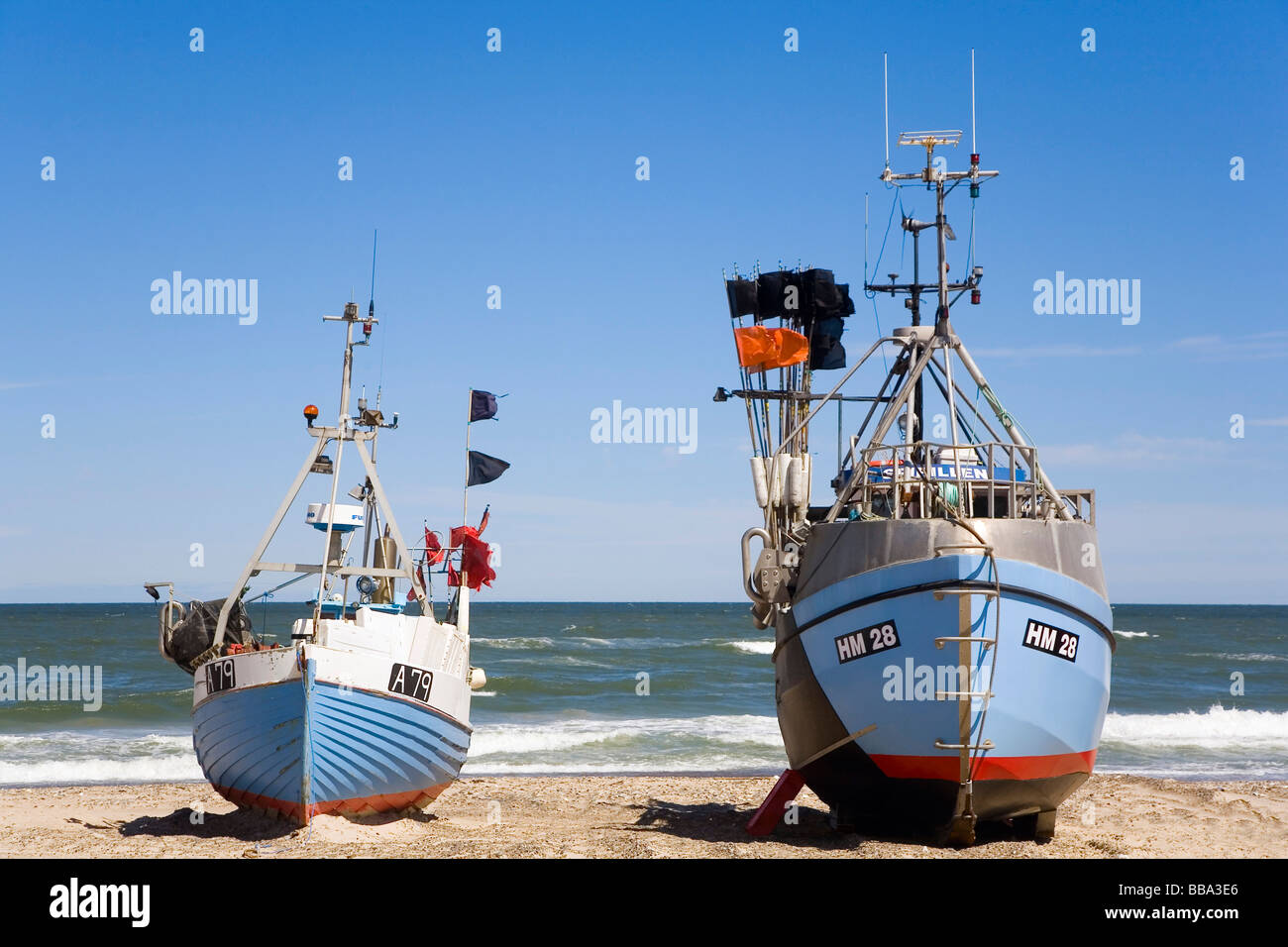Two fishing cutters hi-res stock photography and images - Alamy