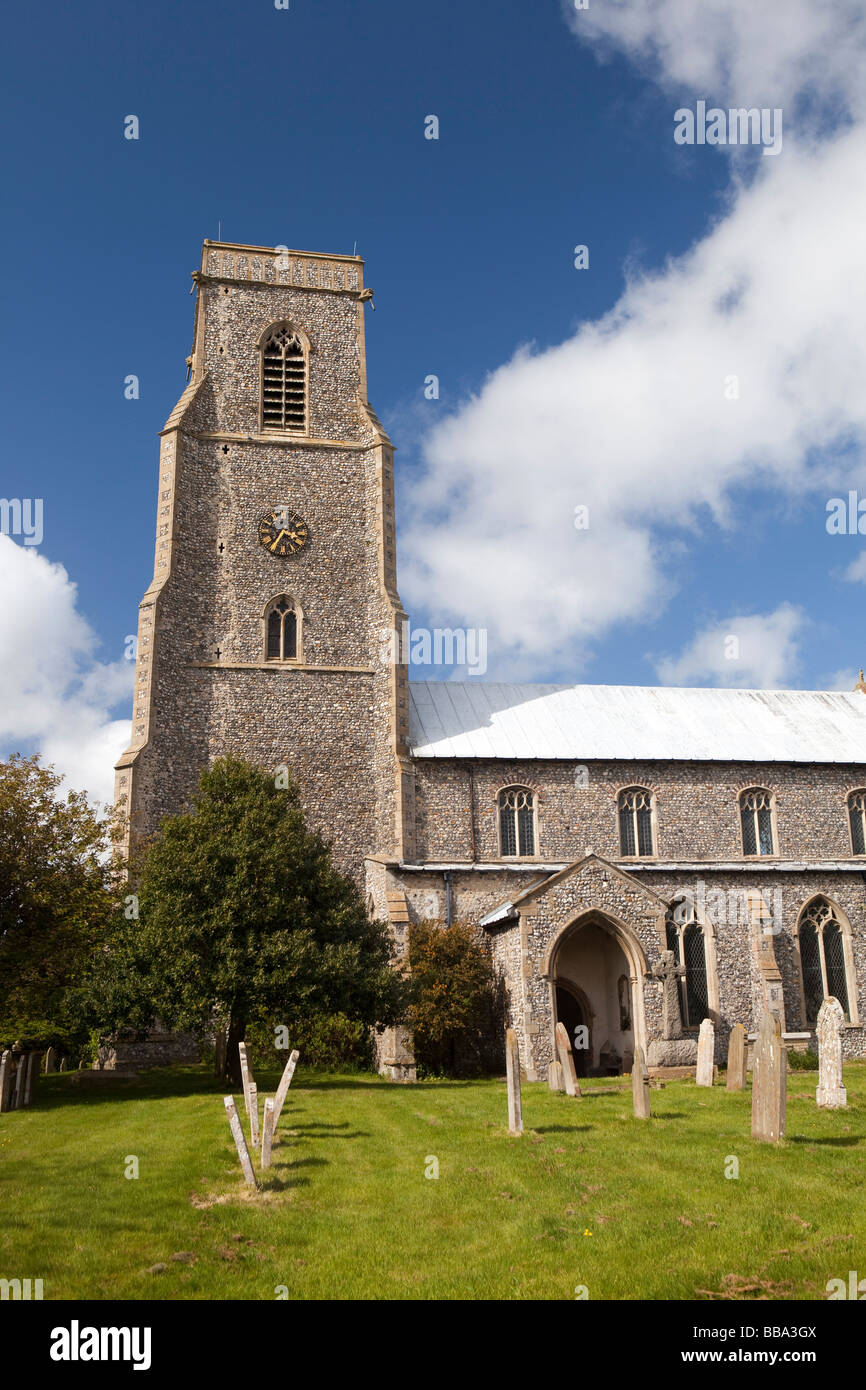 UK England Norfolk Trunch village St Botolphs parish church Stock Photo ...