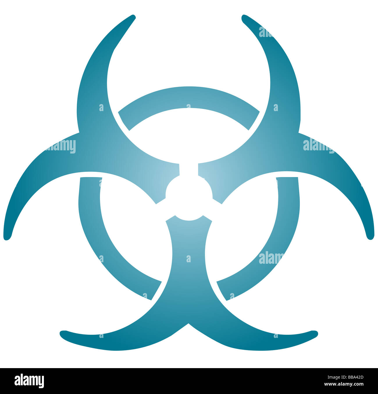 Biohazard sign warning alert for hazardous bio materials Stock Photo ...
