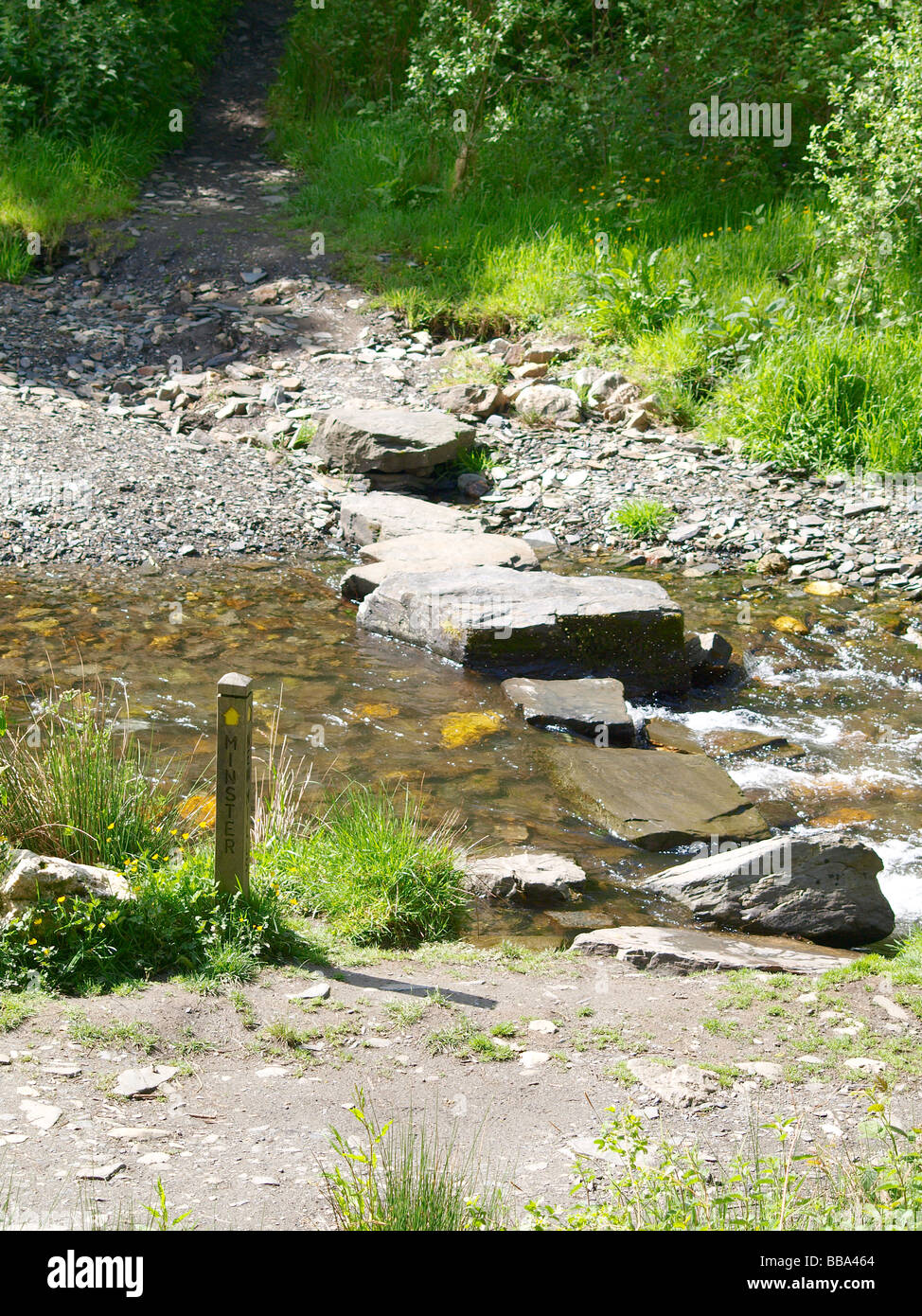 River with stepping stones hi-res stock photography and images - Alamy